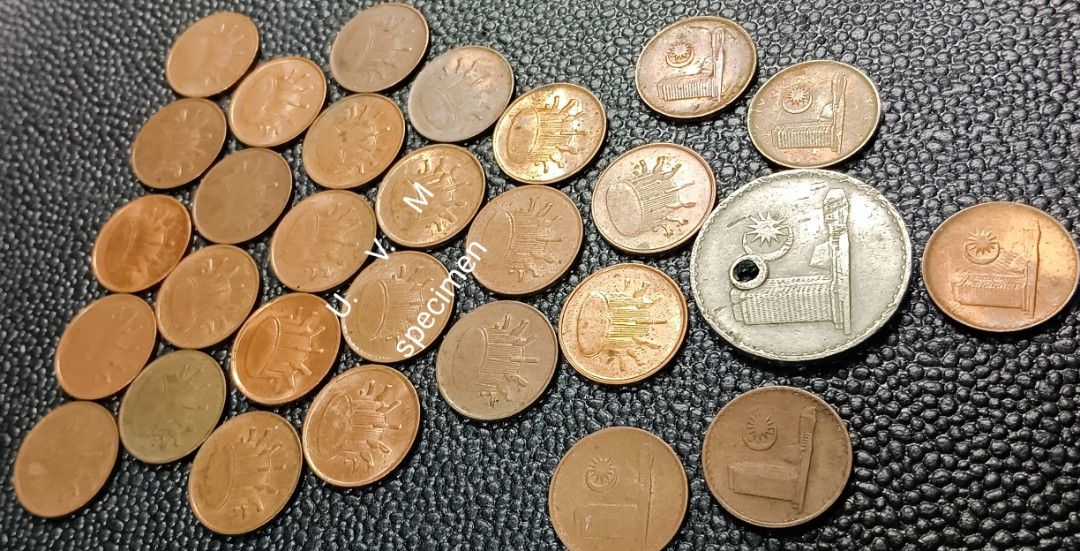 Malaysia 1 sen & 50c, Hobbies & Toys, Collectibles & Memorabilia ...