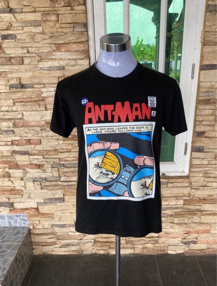 Marvel Ant Man Tshirt Vintage Dragonball Akira Naruto Anime Mad Engine ...