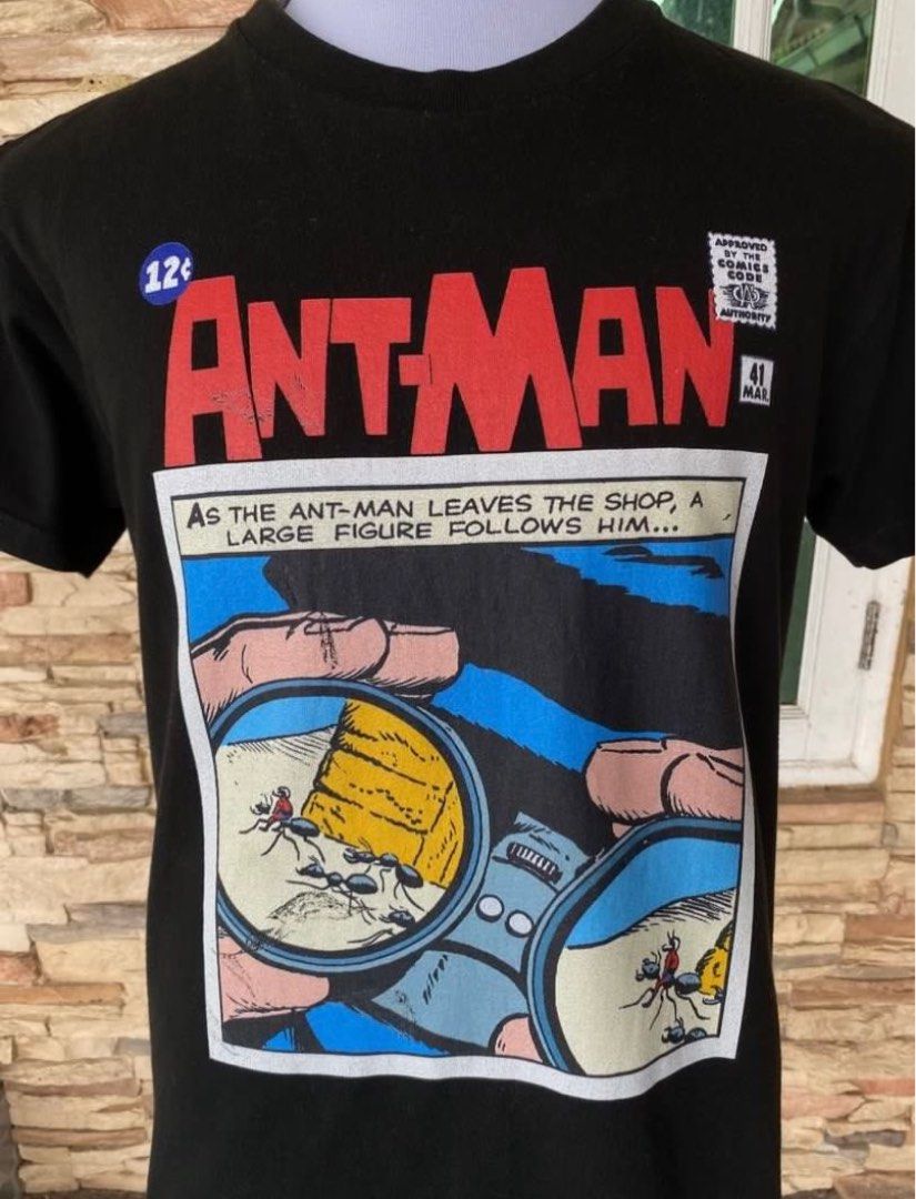 Marvel Ant Man Tshirt Vintage Dragonball Akira Naruto Anime Mad Engine ...