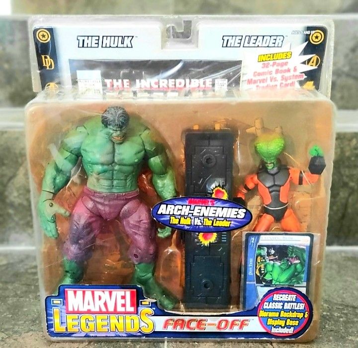 絕版Marvel Legend face off Hulk set of 2 hot toys jada gundam dc mafex ...