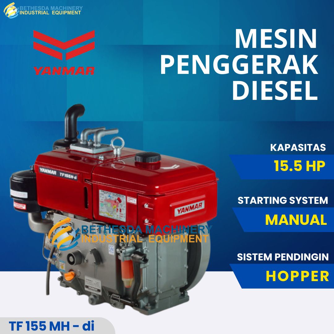 Mesin Serbaguna / Diesel Engine TF 155 H-di YANMAR 15.5HP / 15.5 PK ...