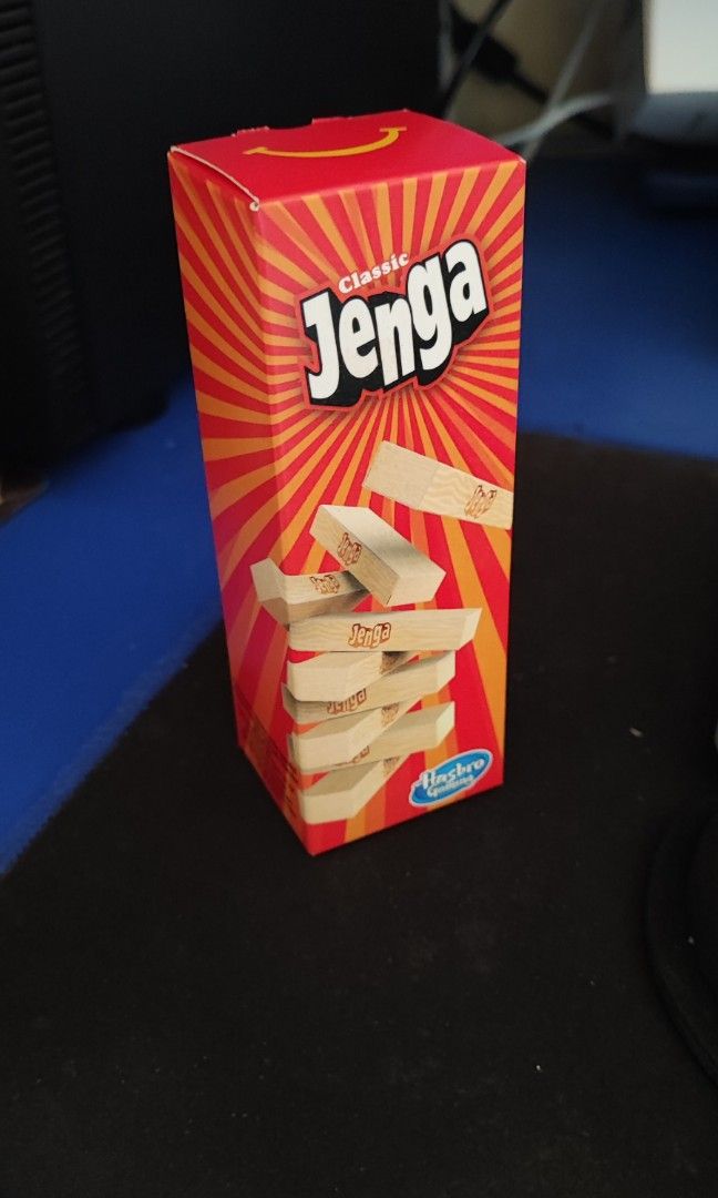 Mini Jenga McDonald's Happy Meal, Hobbies & Toys, Toys & Games on Carousell