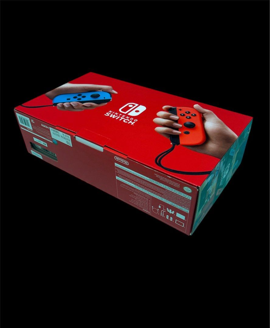 Nintendo Console Switch Red/Blue, Video Gaming, Video Game Consoles ...