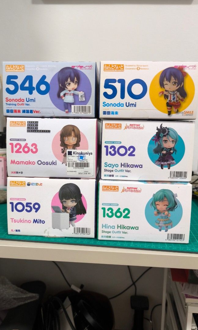 Old backlog of Nendoroids, Hobbies & Toys, Toys & Games on Carousell