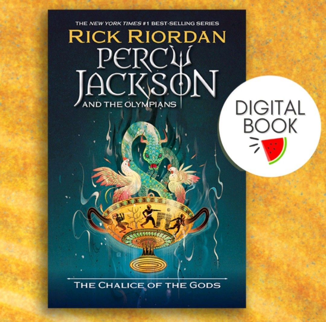 Percy Jackson by Rick Riordan Chalice of the Gods Magnus Kane Trials of ...