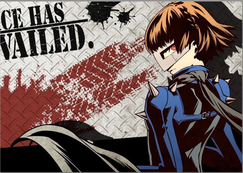 Persona 5 Female All Out Attack Poster, Hobbies & Toys, Collectibles ...