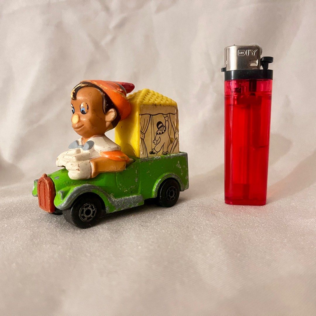 PINOCCHIO IN CAR, VINTAGE MATCHBOX DISNEY SERIES, No. 7. 1979, Hobbies ...