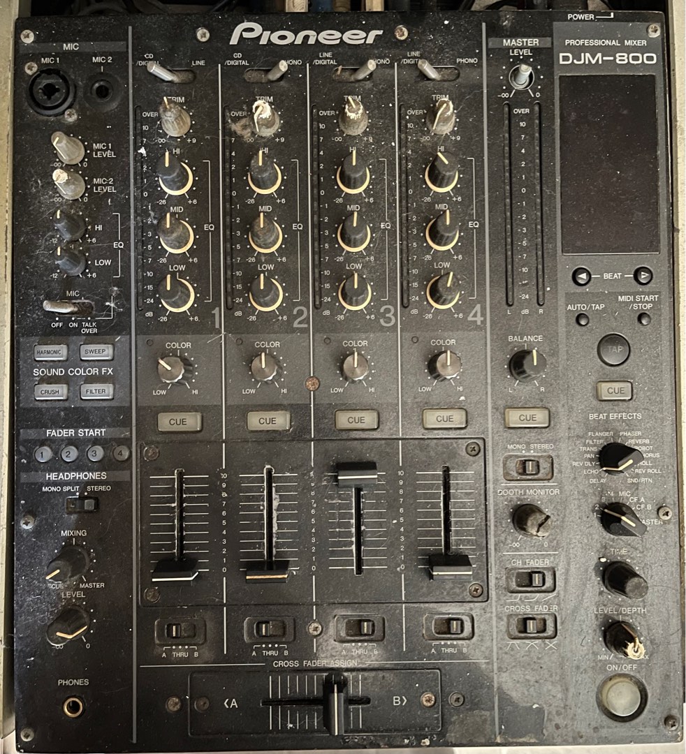 Pioneer DJM-800 Mixer, Audio, Other Audio Equipment on Carousell