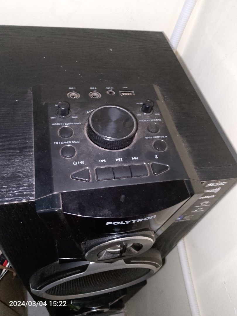 Polytron Speaker Active Pas8f12 Bluetooth Elektronik Audio Di Carousell