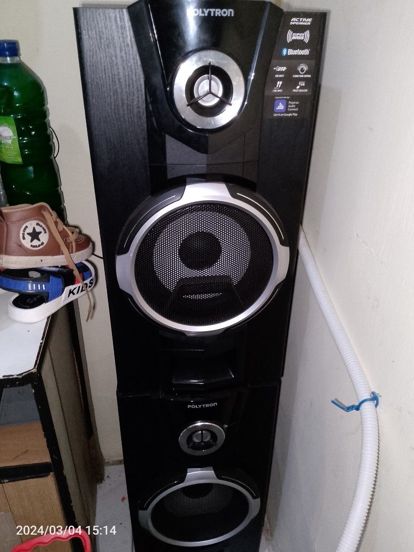 Polytron Speaker Active Pas8f12 Bluetooth Elektronik Audio Di Carousell