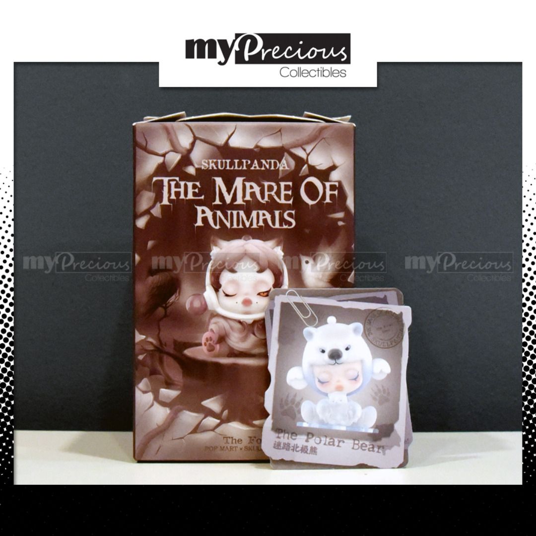 Pop Mart Skullpanda The Mare of Animals Series 确认款 Blind Box The Polar ...