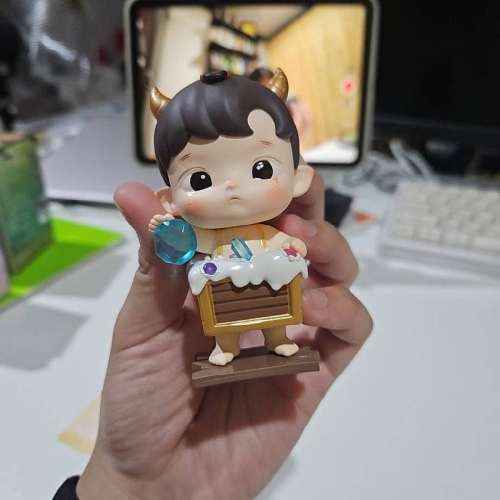 Popmart Hacipupu Taurus, Hobbies & Toys, Toys & Games on Carousell