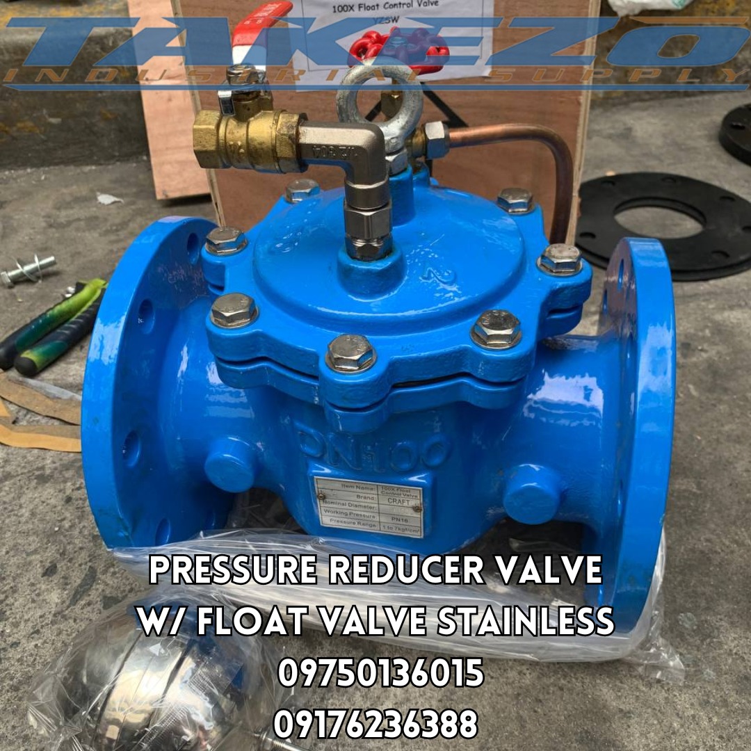 Pressure Reducer Valve W/ float valve stainless, Commercial ...