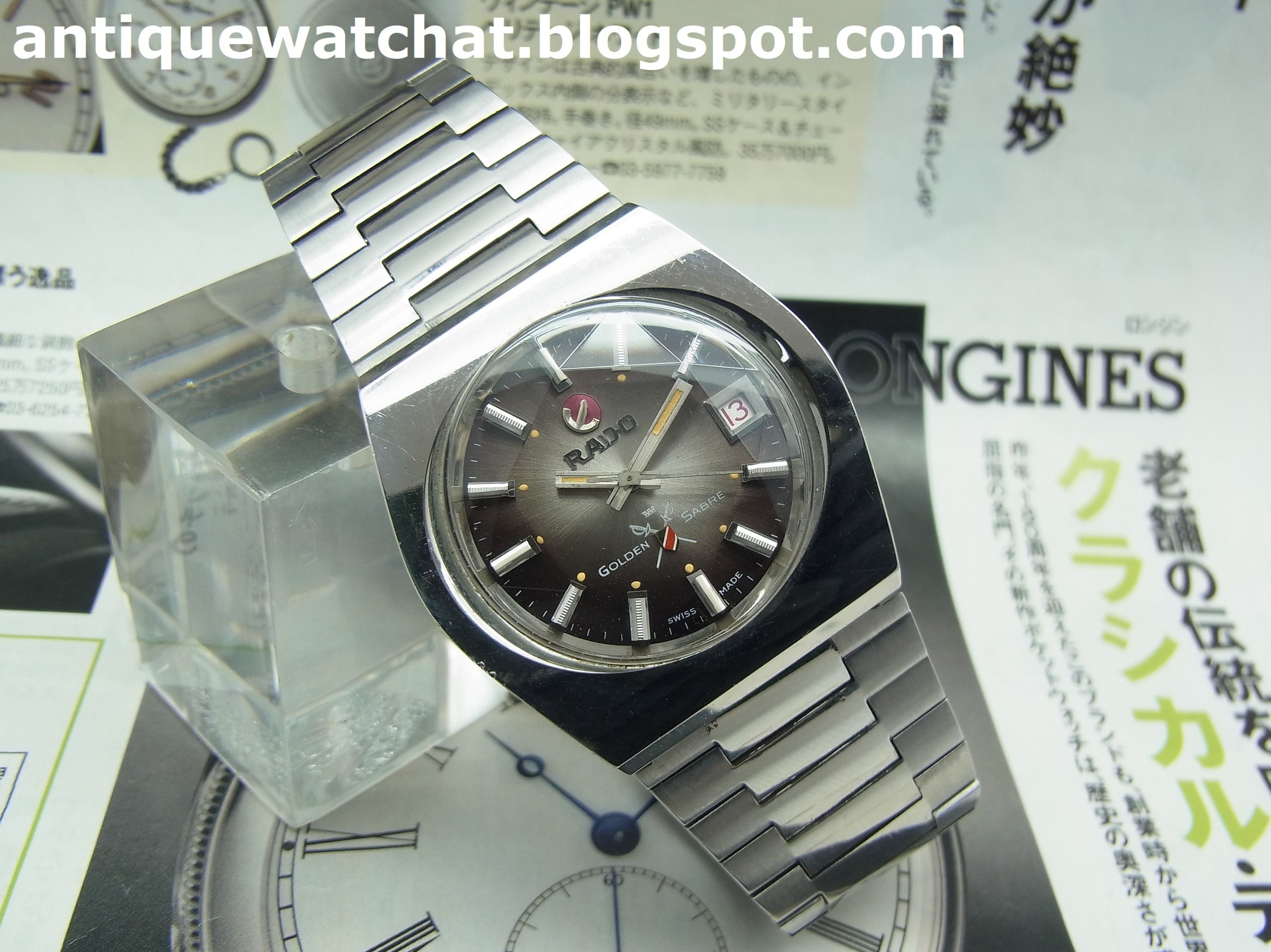 RADO GOLDEN SABRE 25 JEWELS AUTOMATIC WATCH, Luxury, Watches on Carousell