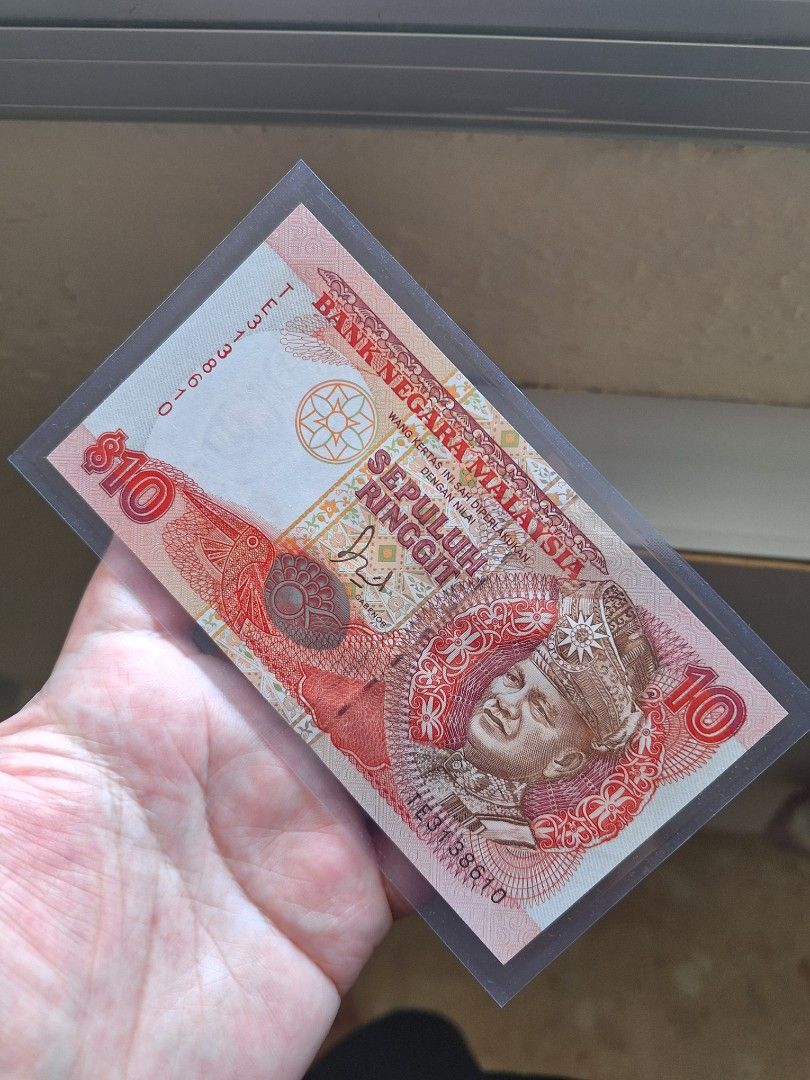 RM10 6th series Malaysia currency Sepuluh Ringgit $10 dollars old ...