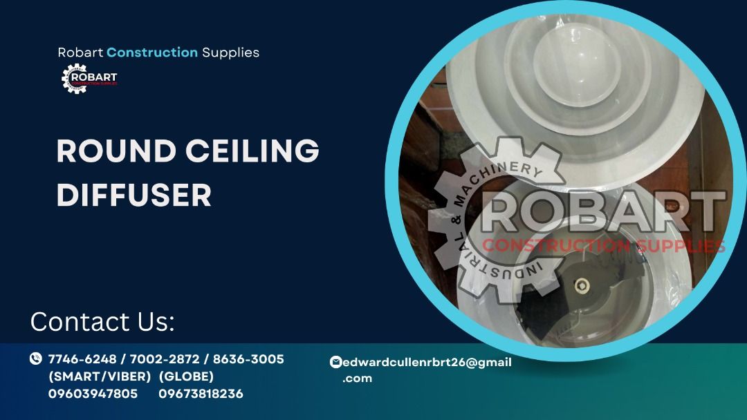 round ceiling diffuser, Commercial & Industrial, Construction ...