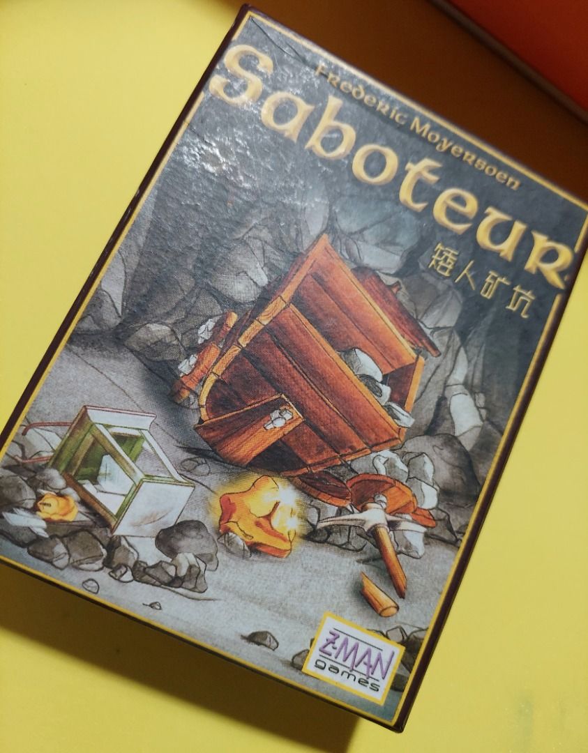 Saboteur card game, Hobbies & Toys, Toys & Games on Carousell