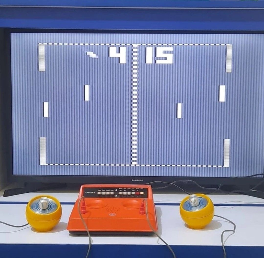 Sambo game pong console vintage, Video Gaming, Video Game Consoles ...