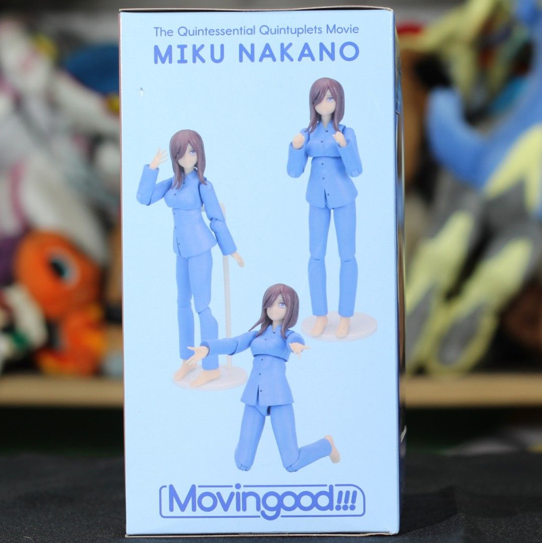 Sega Movingood!!! Quintessential Quintuplets Miku Nakano Figure ...