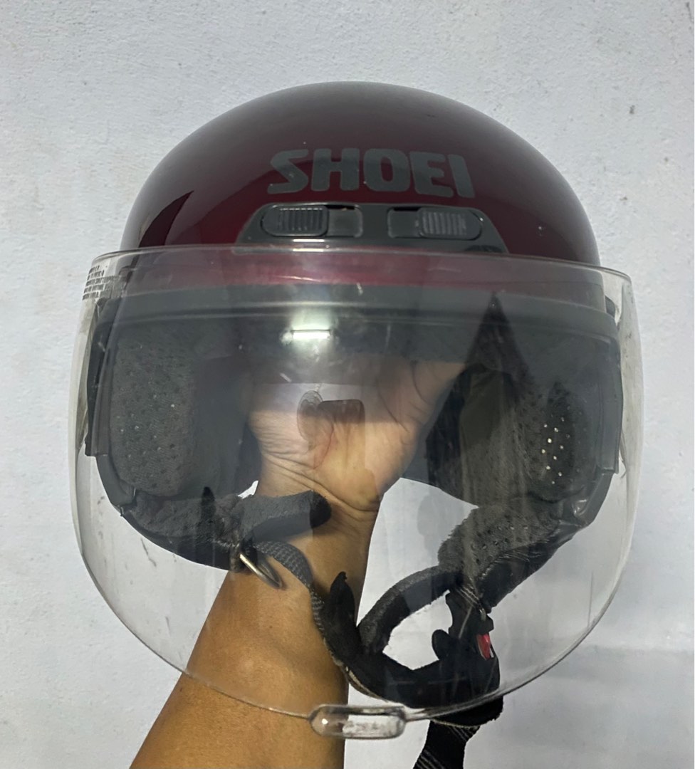 Shoei Domo original, Motorbikes on Carousell