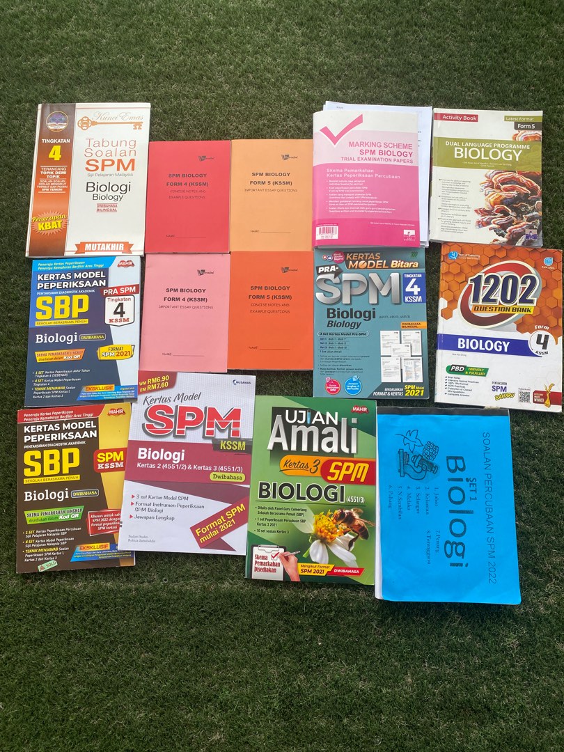 SPM BIOLOGY Textbooks/Workbooks, Hobbies & Toys, Books & Magazines ...