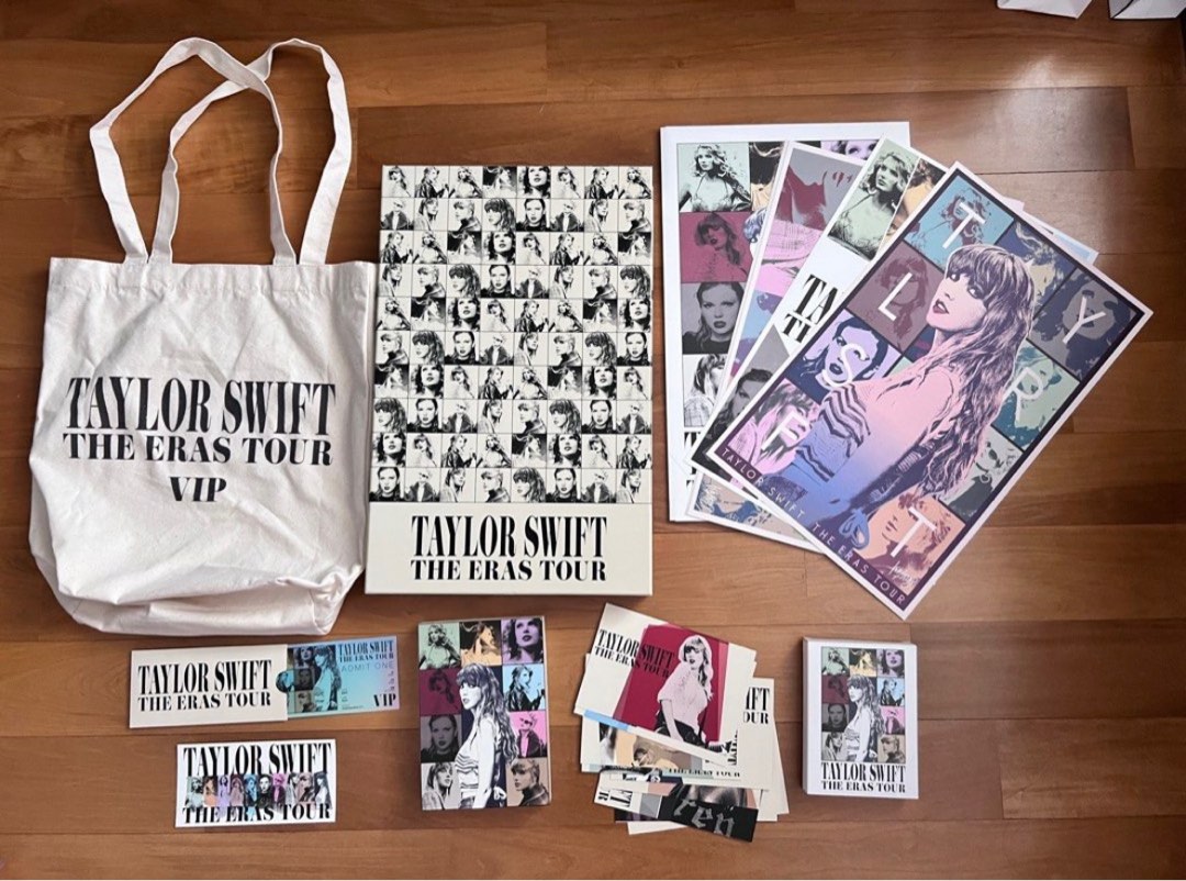 Taylor Swift Eras Tour VIP Merchandise, Hobbies & Toys, Memorabilia ...
