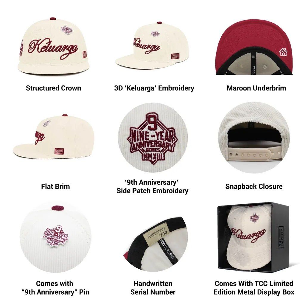 The Cap City 9th Anniversary Keluarga, Men's Fashion, Watches ...