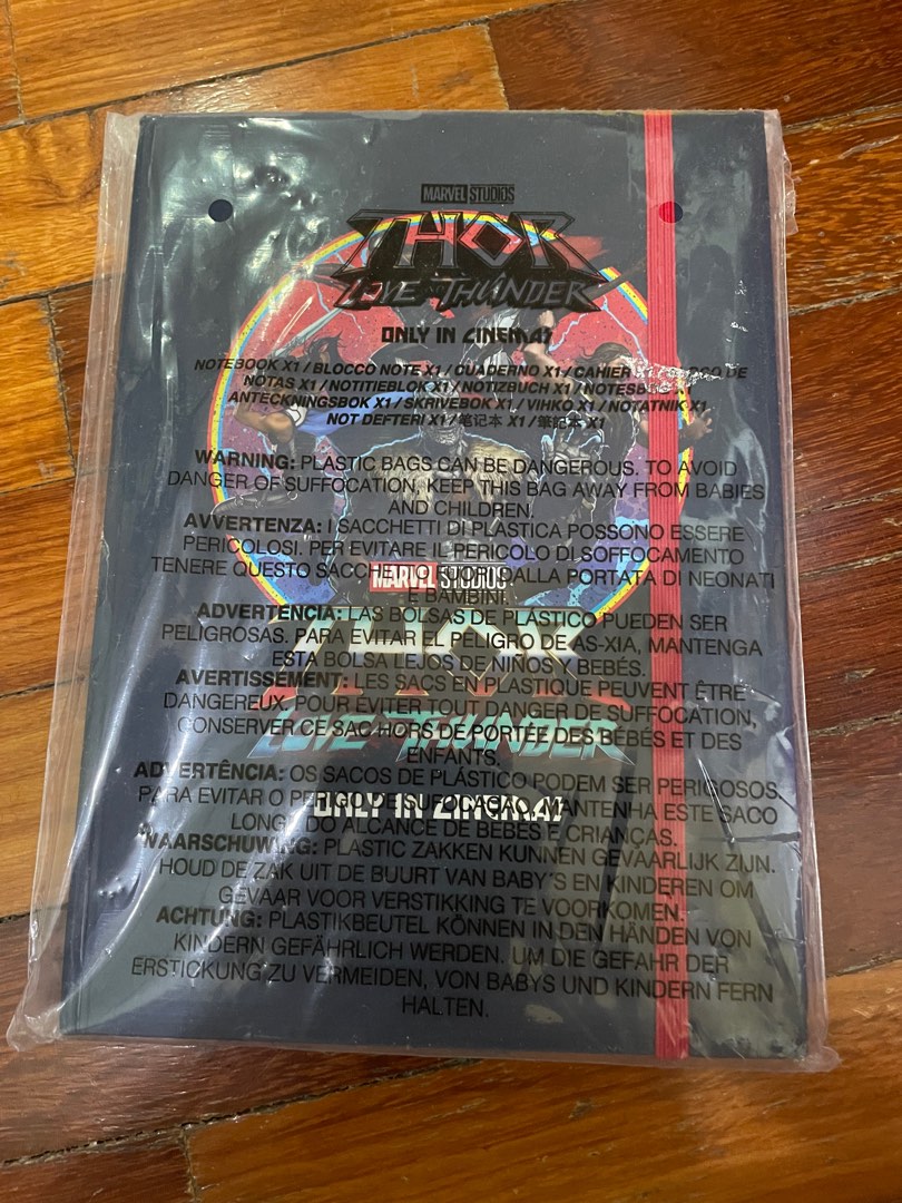 Thor Love and Thunder Notebook, Hobbies & Toys, Stationery & Craft ...