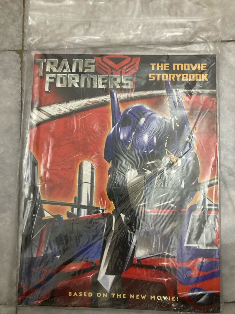Transformers The Movie Story Book, Hobbies & Toys, Books & Magazines ...