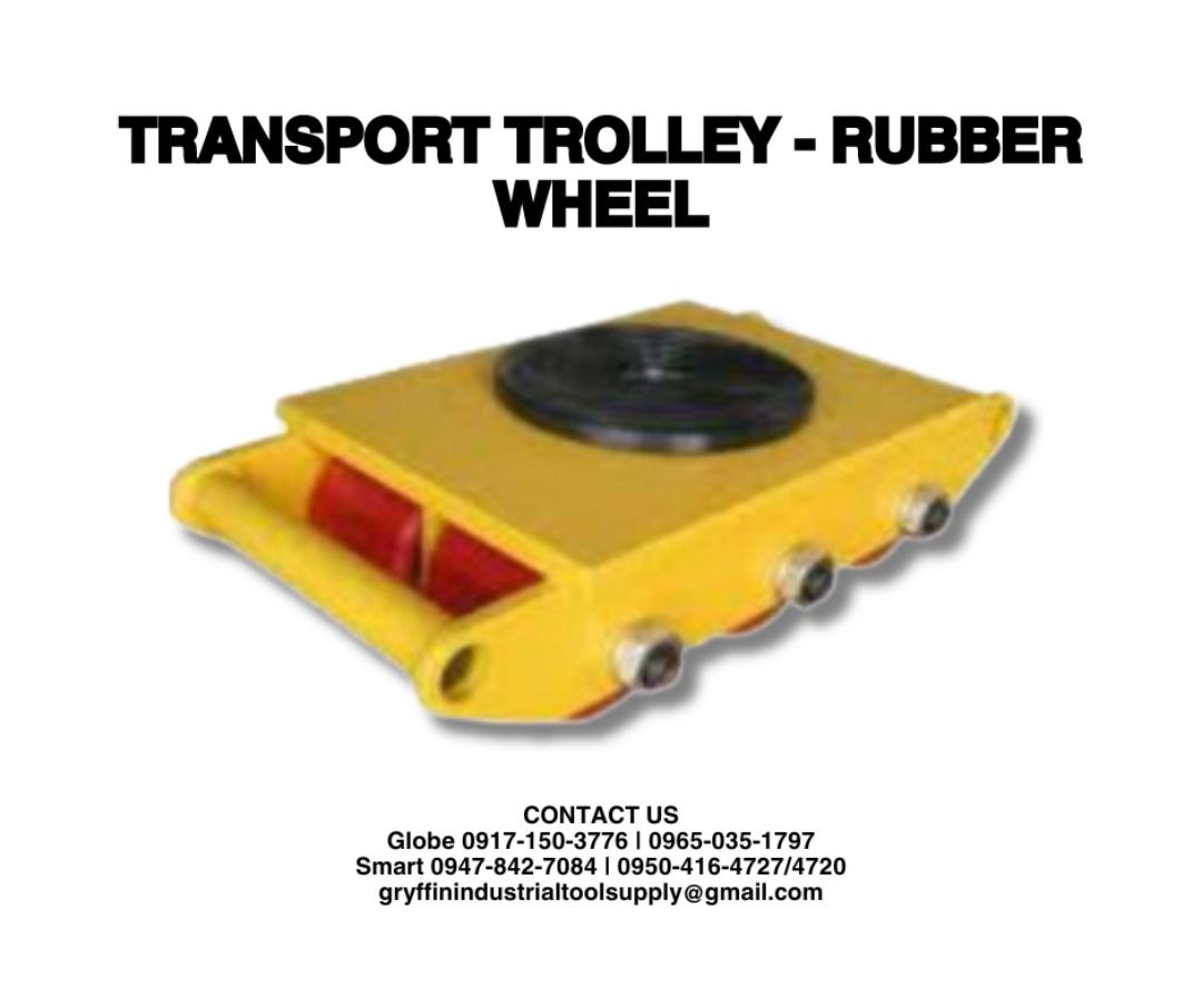 Transport Trolley - RUBBER WHEEL, Commercial & Industrial, Industrial ...
