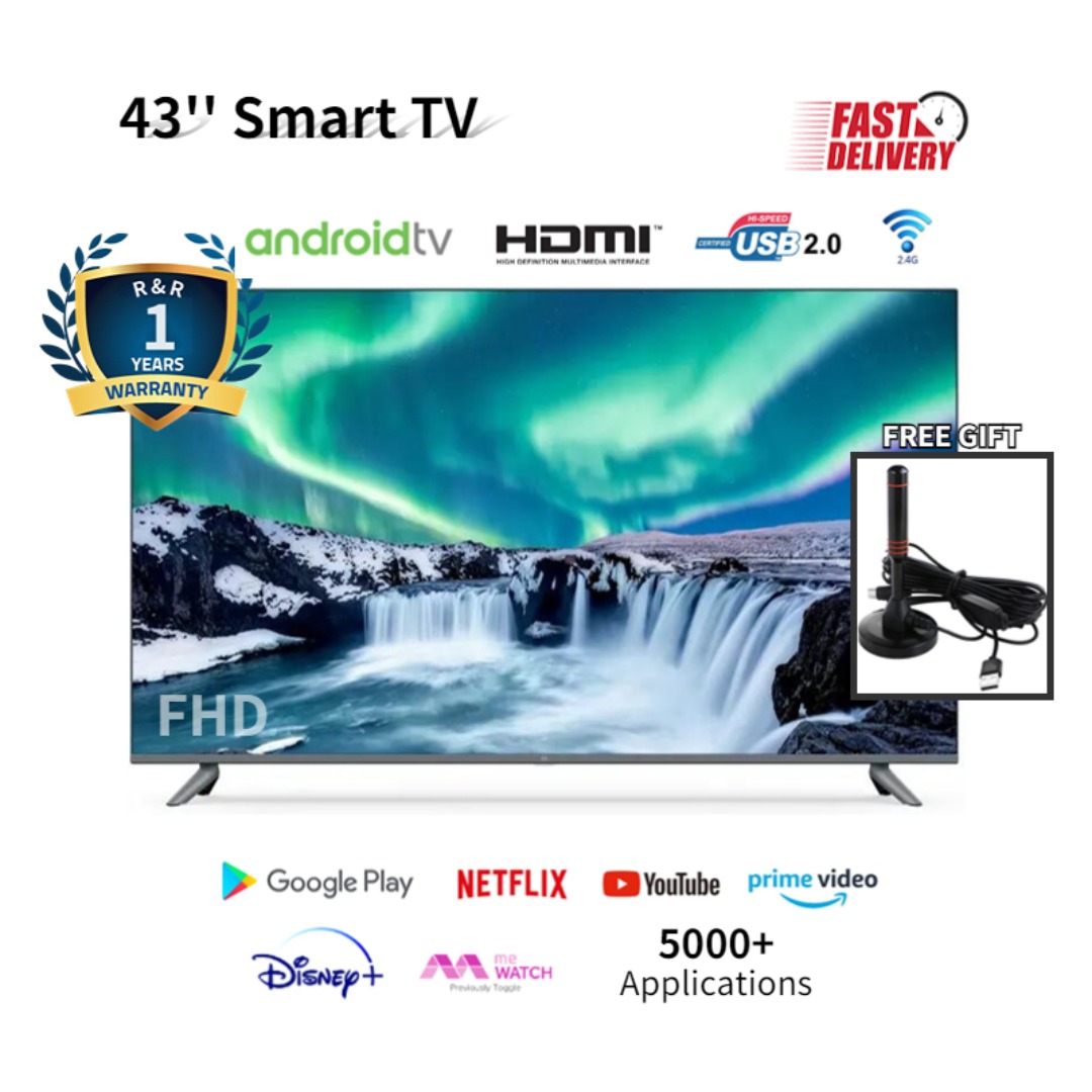 UHD Smart TV Android TV | Android 12 | 43 Inch | Google Play ...