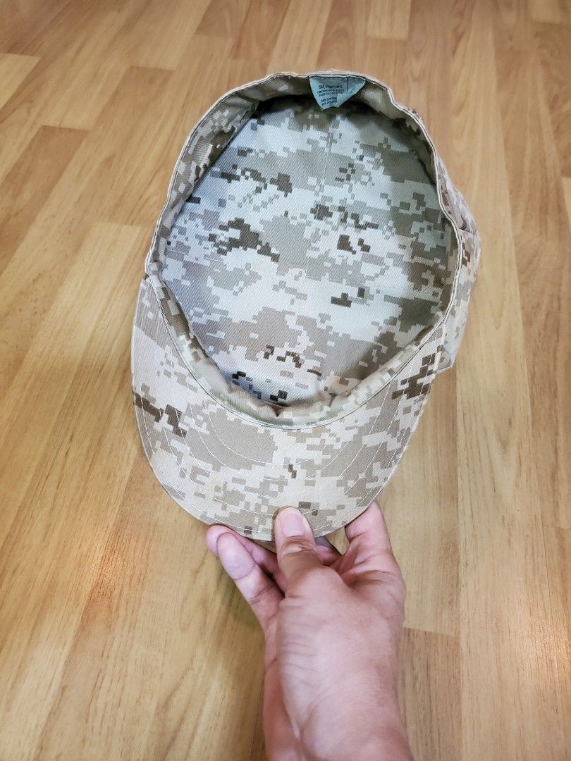 US Marines Desert Digital army cap, Men's Fashion, Watches ...
