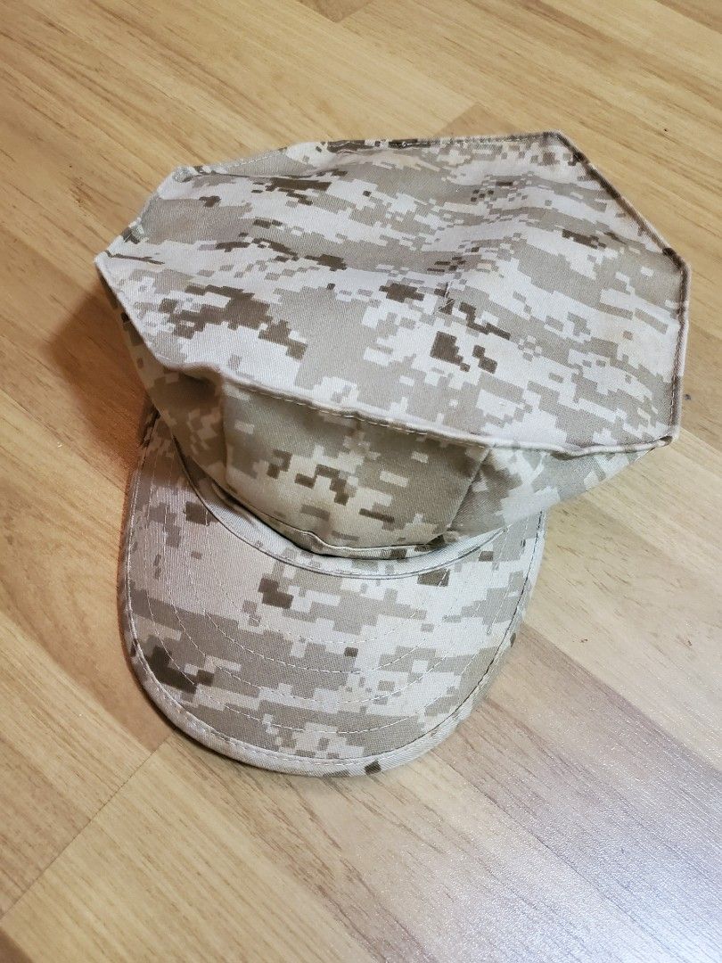 US Marines Desert Digital army cap, Men's Fashion, Watches ...