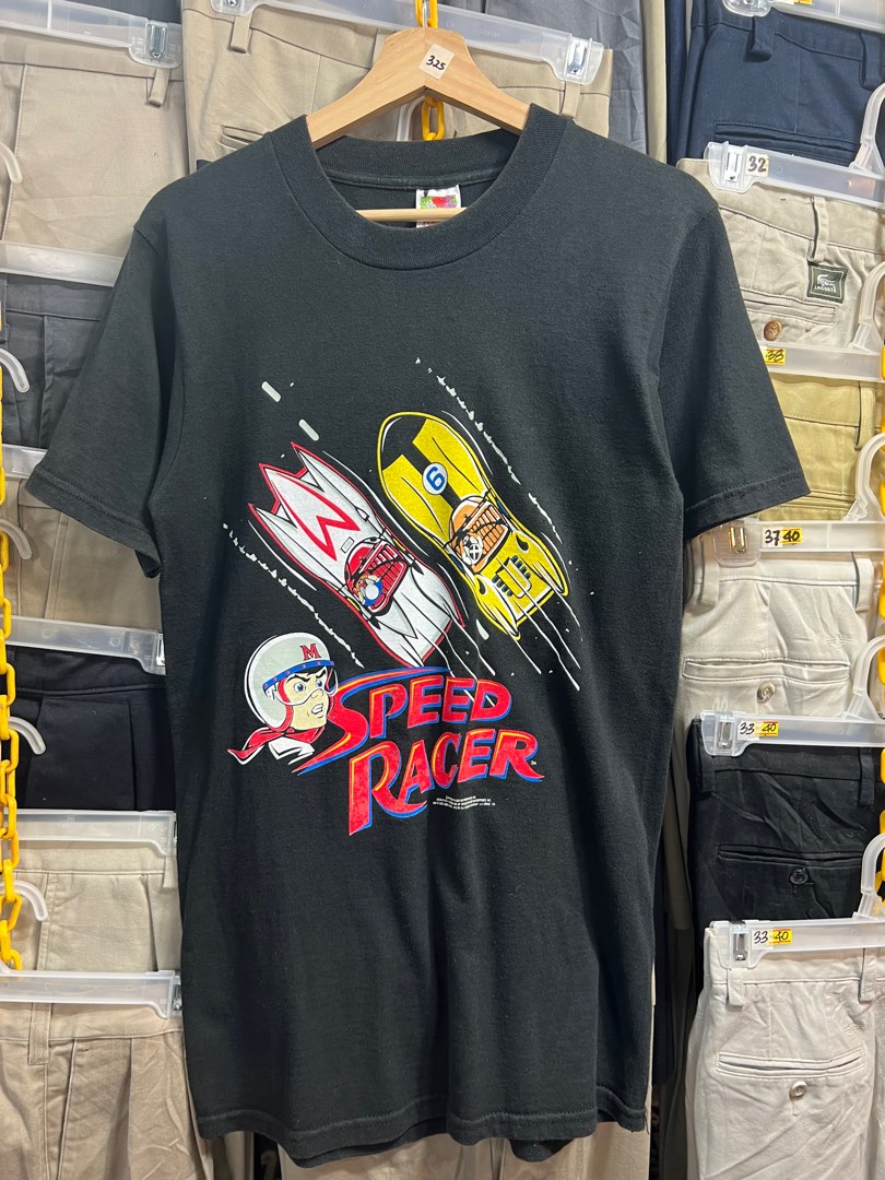 Vintage Cartoon Speed Racer 90s, Men's Fashion, Tops & Sets, Tshirts ...