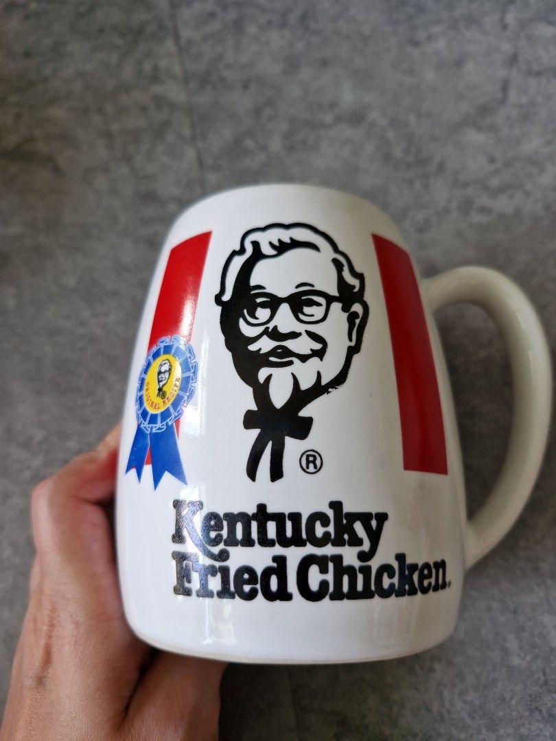 Vintage big kfc mug, Hobbies & Toys, Memorabilia & Collectibles ...