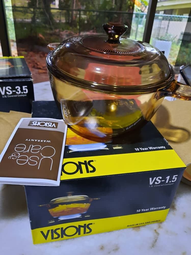 VISION COOKING POT, Furniture & Home Living, Kitchenware & Tableware ...