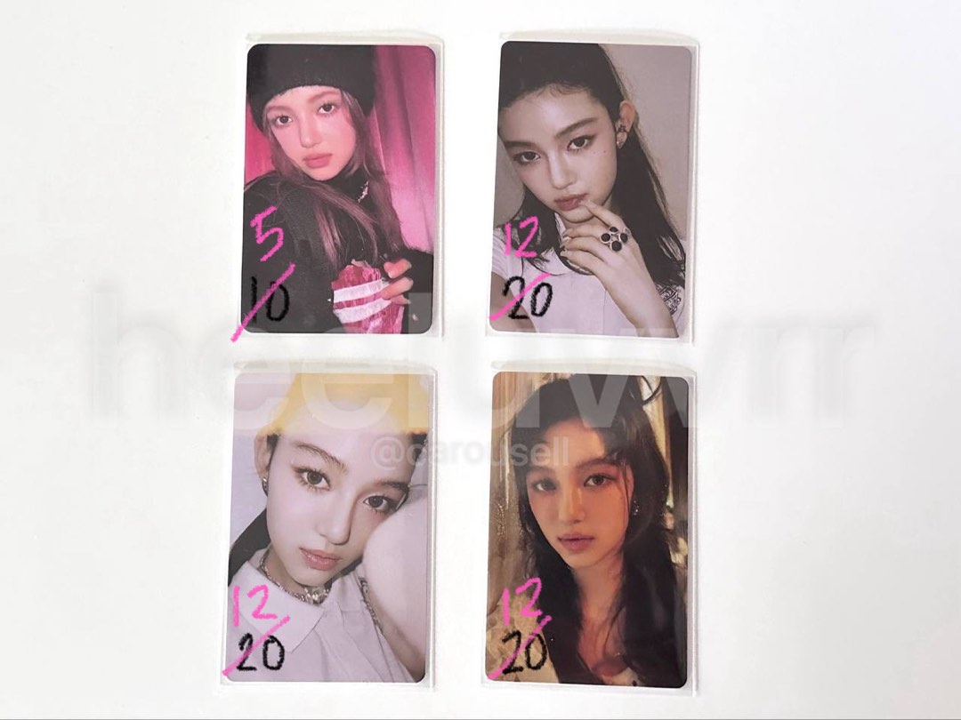 WTS NEWJEANS DANIELLE PHOTOCARDS, Hobbies & Toys, Collectibles ...