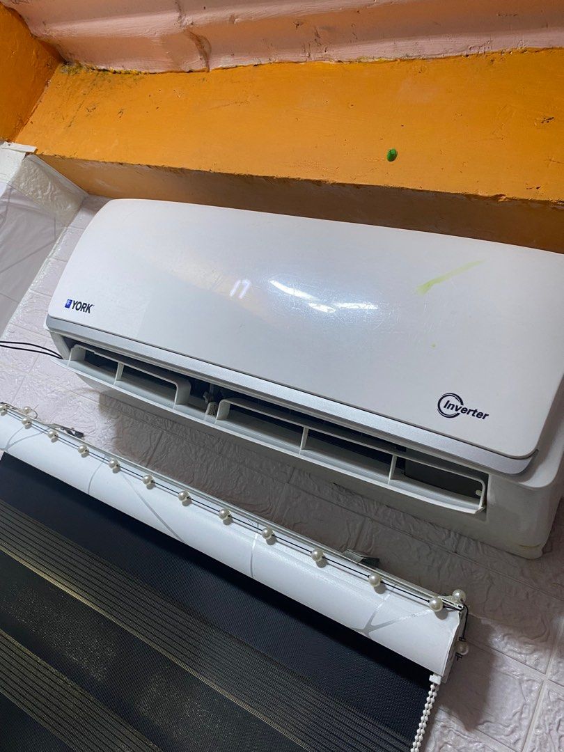 YORK Split Type AC (1hp), TV & Home Appliances, Air Conditioning and ...