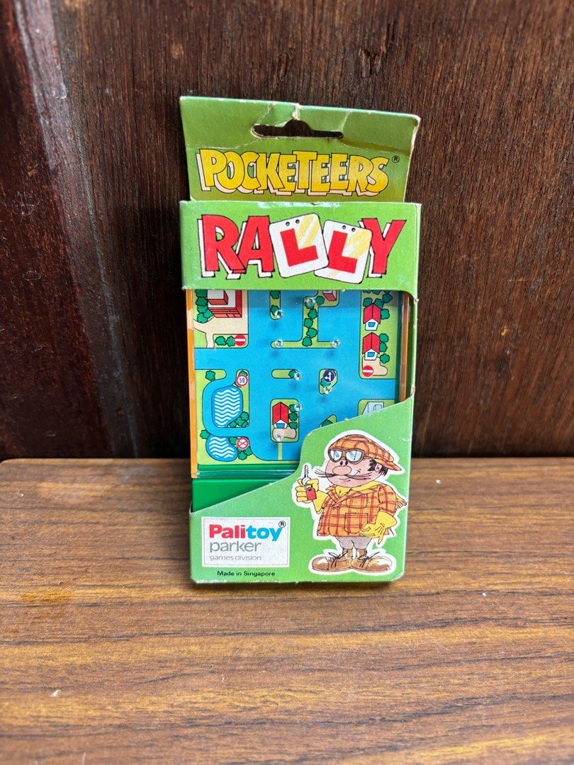 1970s rare Pocketeers Rally, Hobbies & Toys, Toys & Games on Carousell