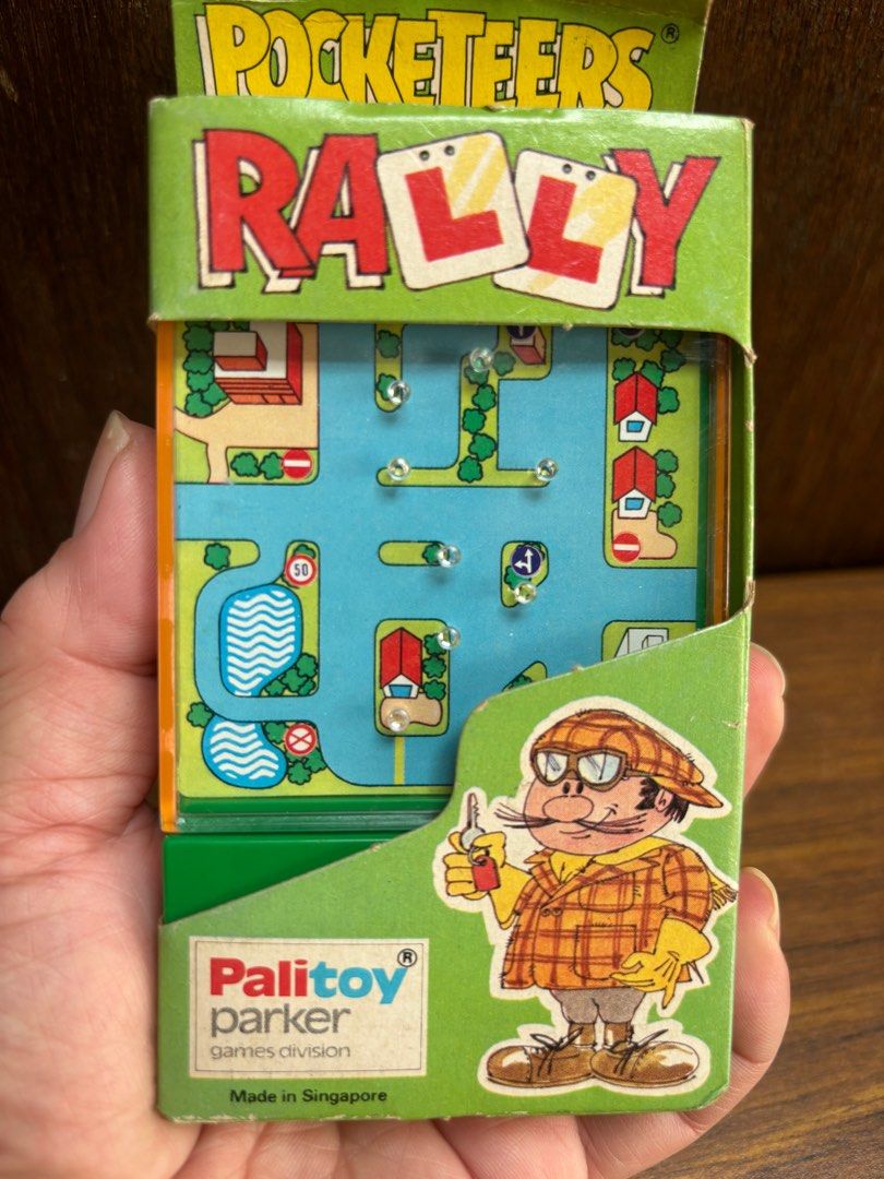 1970s rare Pocketeers Rally, Hobbies & Toys, Toys & Games on Carousell