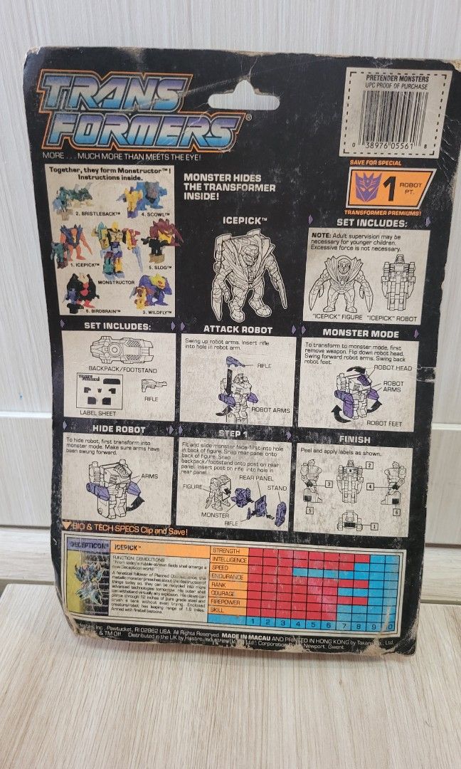 變形金剛 G1 Pretender Monsters, 興趣及遊戲, 玩具 & 遊戲類 - Carousell