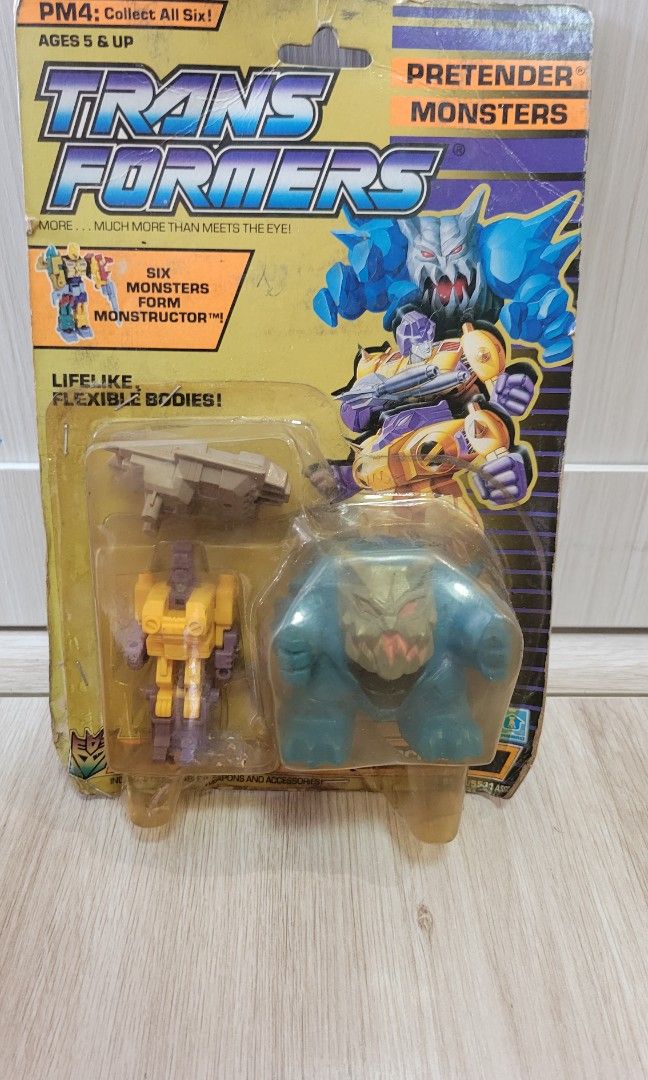 變形金剛 G1 Pretender Monsters, 興趣及遊戲, 玩具 & 遊戲類 - Carousell