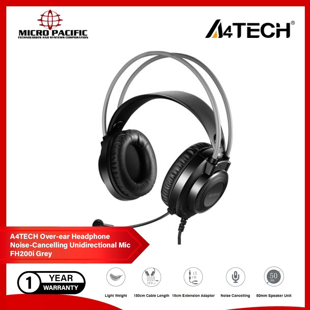 A4tech Fstyler Fh200i Conference 3 5mm Plug Jack Over Ear Headphone