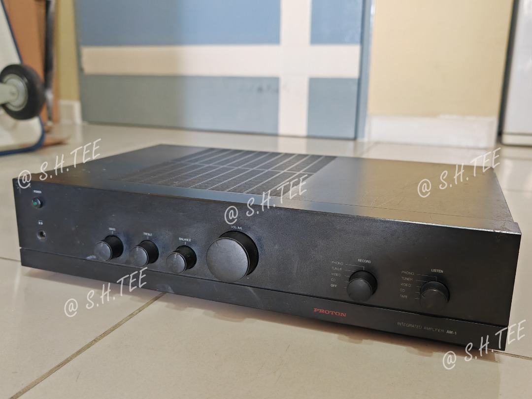 Amplifier Integrated Proton(USA) with Bass/Treble Control, Audio ...
