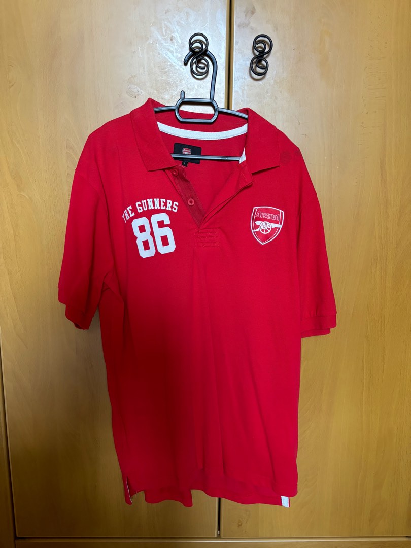 Arsenal official Polo T, Men's Fashion, Tops & Sets, Tshirts & Polo ...