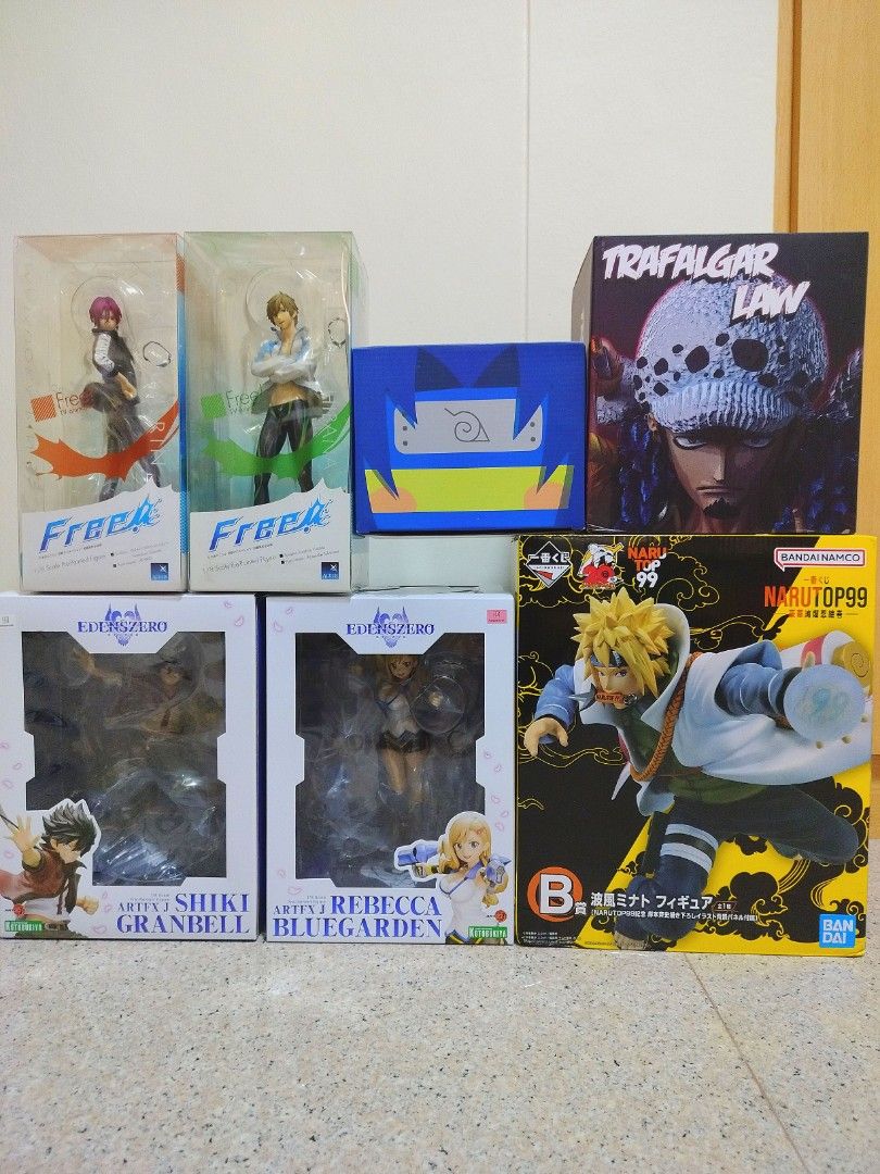 Authentic anime figure Edens zero Naruto Shippuden one piece free ...