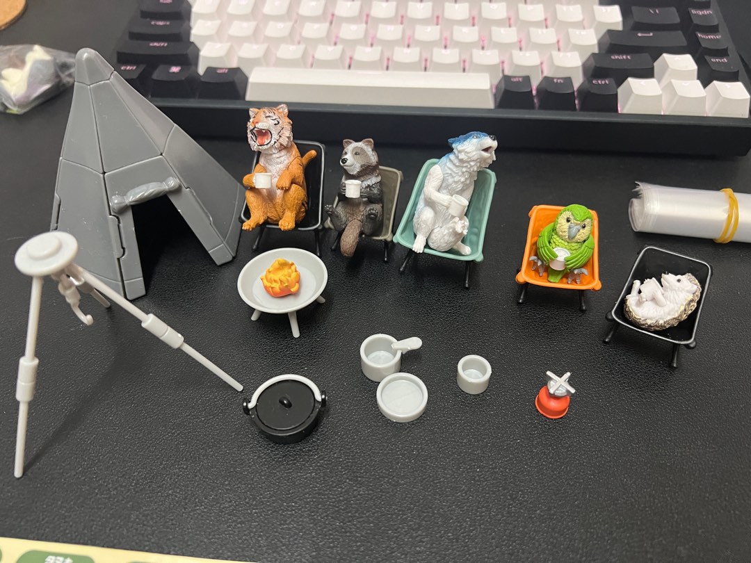 Bandai Animal Camp 03 Full set, Hobbies & Toys, Toys & Games on Carousell