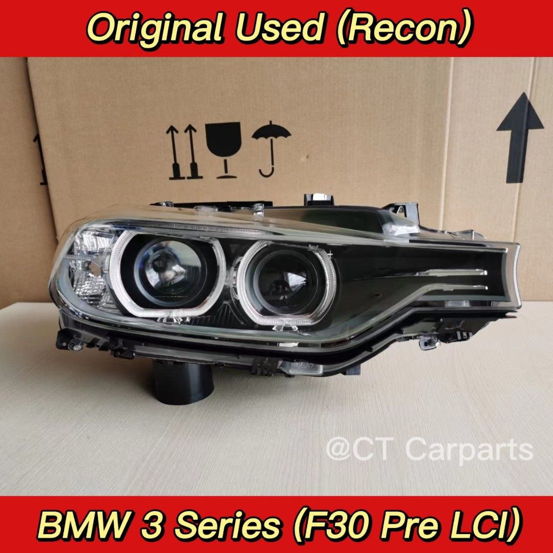 BMW F30 headlamp Original F30 Headlight Half cut Reconditioned, Auto ...