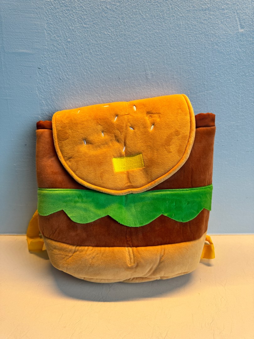 Brand New FUNCLAW cute adorable BURGER BAG| gift | Kids Children Toys ...