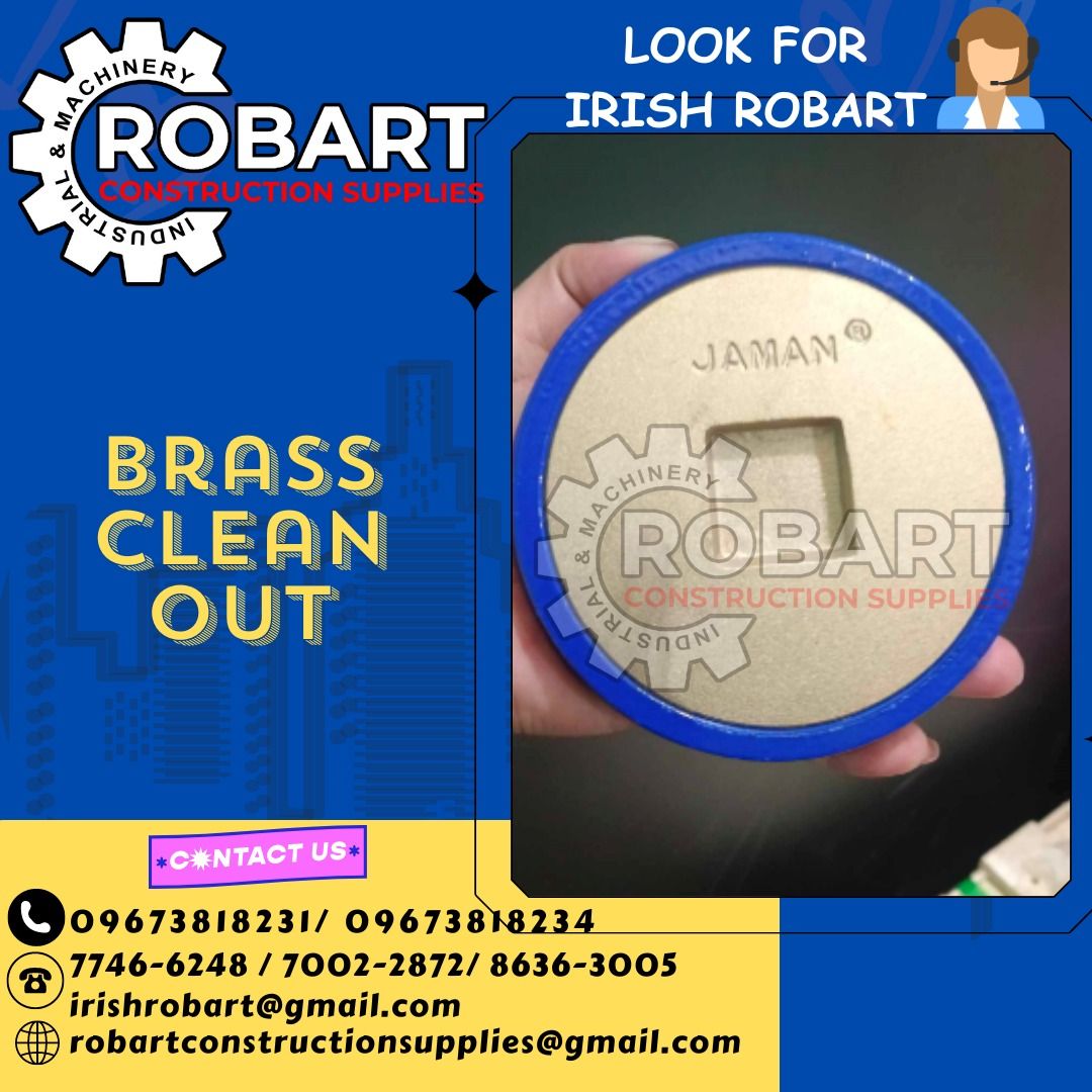 Brass Clean Out, Commercial & Industrial, Construction Tools ...